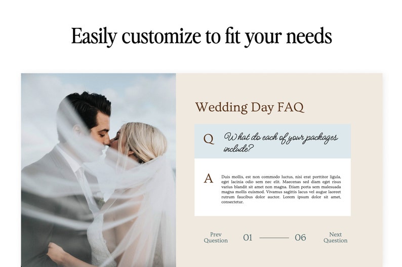 Showit Template FAQ Slider: Premium Showit Website Template, FAQ Add-on ...