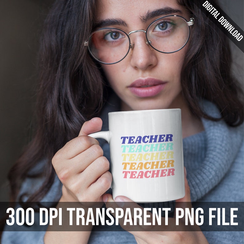 Teacher Shirt PNG, Teacher PNG Files, Sublimation PNG Designs, Png for ...