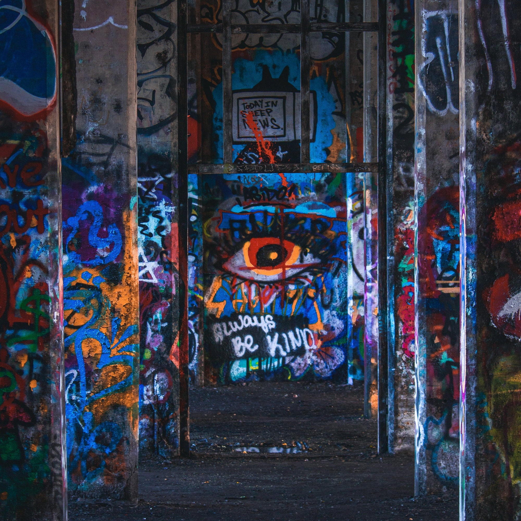 Philadelphia’s Graffiti Pier - Digital Art Print - Instant Download - Etsy