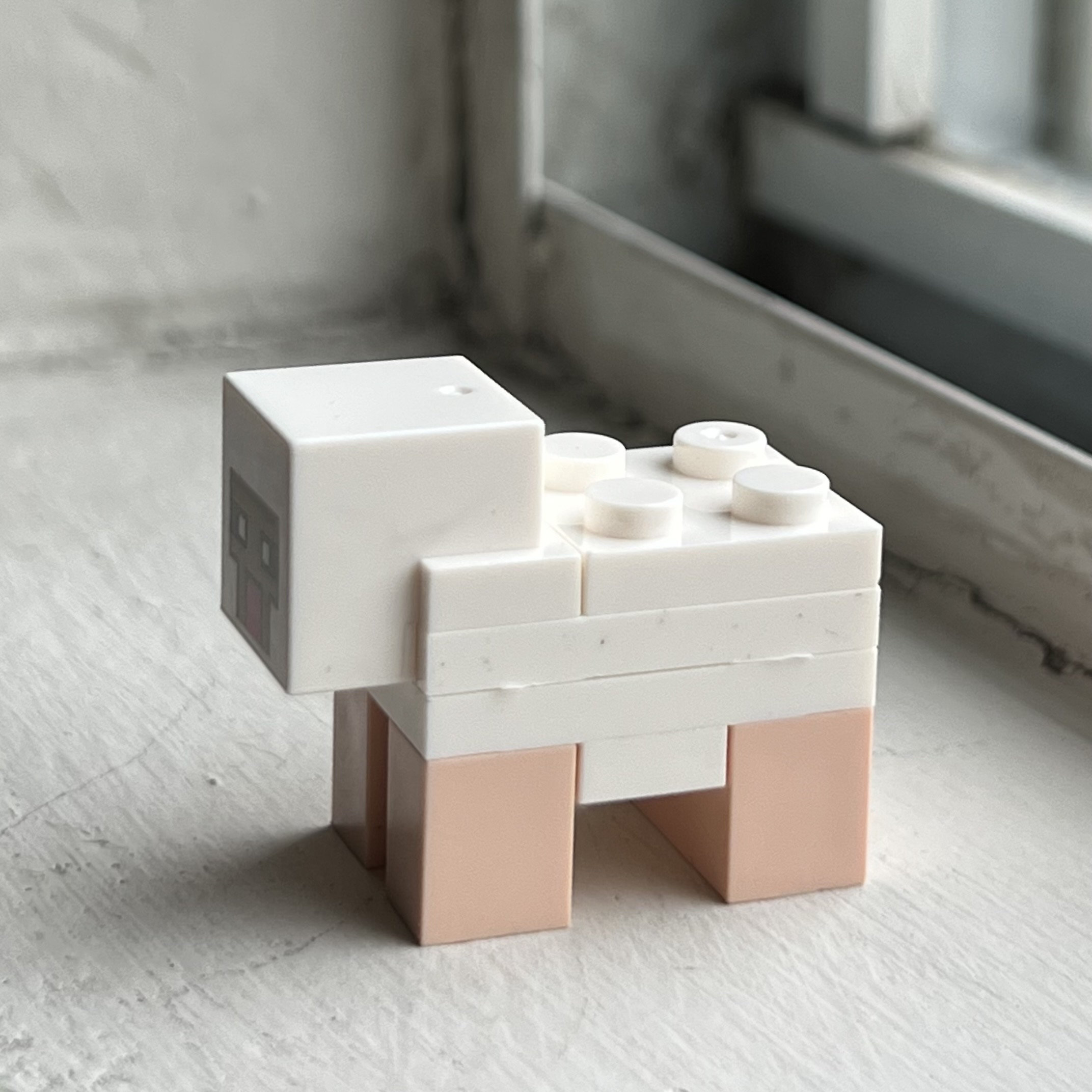 Minecraft Sheep Minifigure and Stickers - Etsy