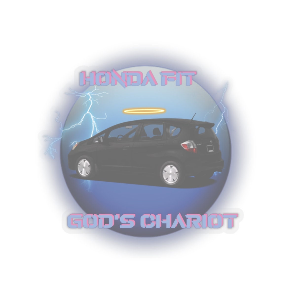 HONDA Fit God s Chario Aufkleber Etsy