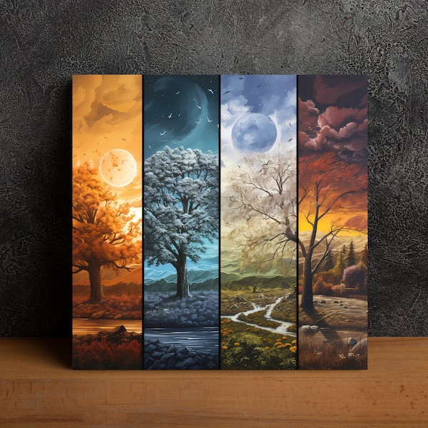 Four Seasons Art - Etsy