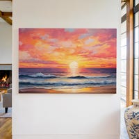 Sunset Art - Etsy