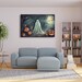 Retro Ghost Canvas Wall Art Print Halloween Decor Gothic - Etsy