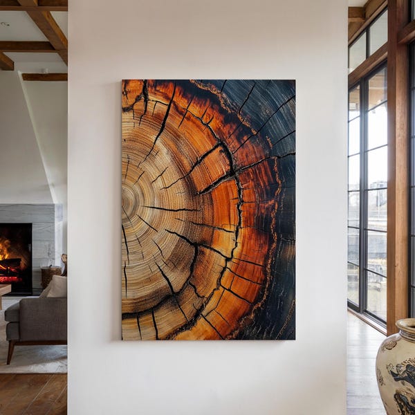 Tree Trunk Art - Etsy