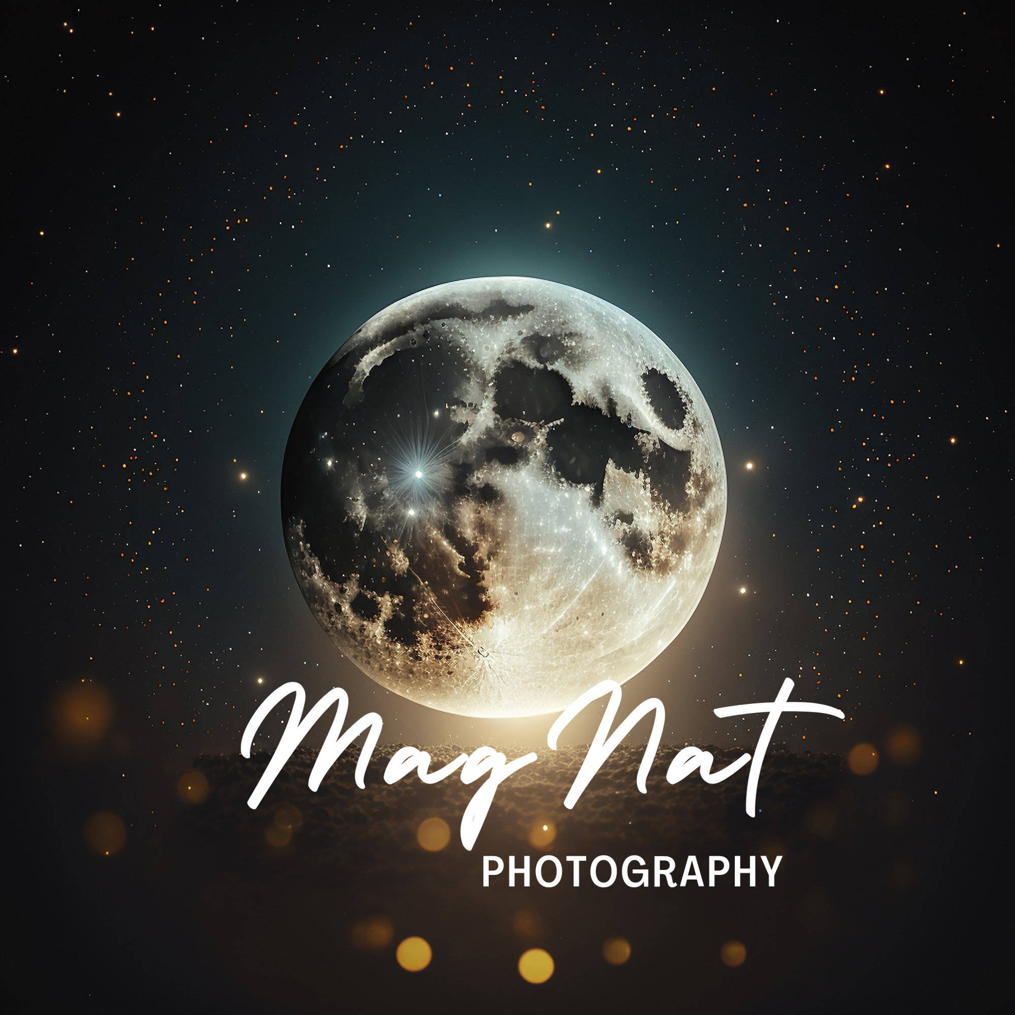 4 Full Moon Backdrop Full Moon Overlay Digital Backgrounds - Etsy