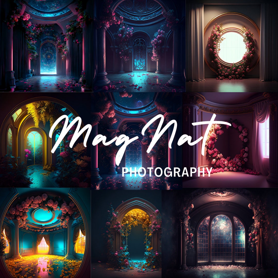 12 Maternity Backdrop Overlays Bundle | Digital Backdrops | Photography ...