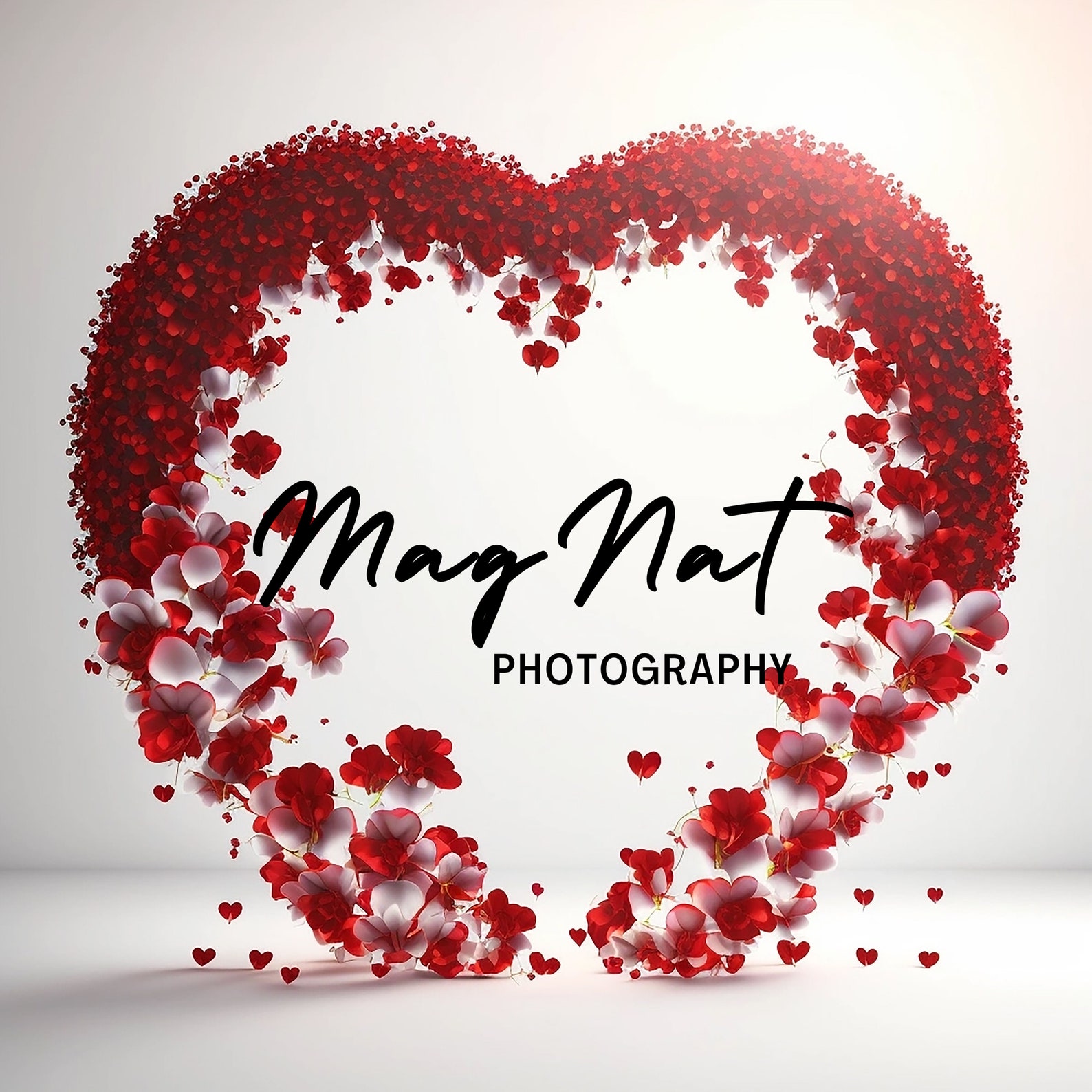 Heart Backdrop Background Digital Download Backlit Maternity Backdrop ...