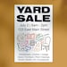 Modern Yard Sale Sign, Instant Download, Editable Template - Etsy
