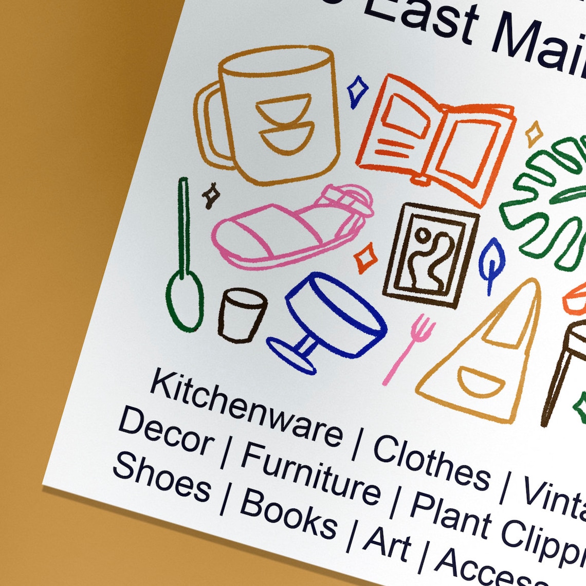 Modern Yard Sale Sign, Instant Download, Editable Template - Etsy