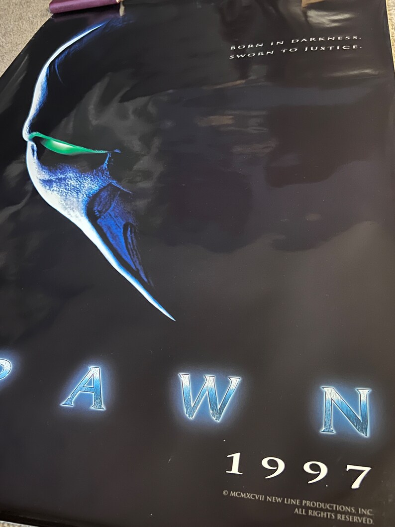 Original Spawn Movie Poster 1997 - Etsy
