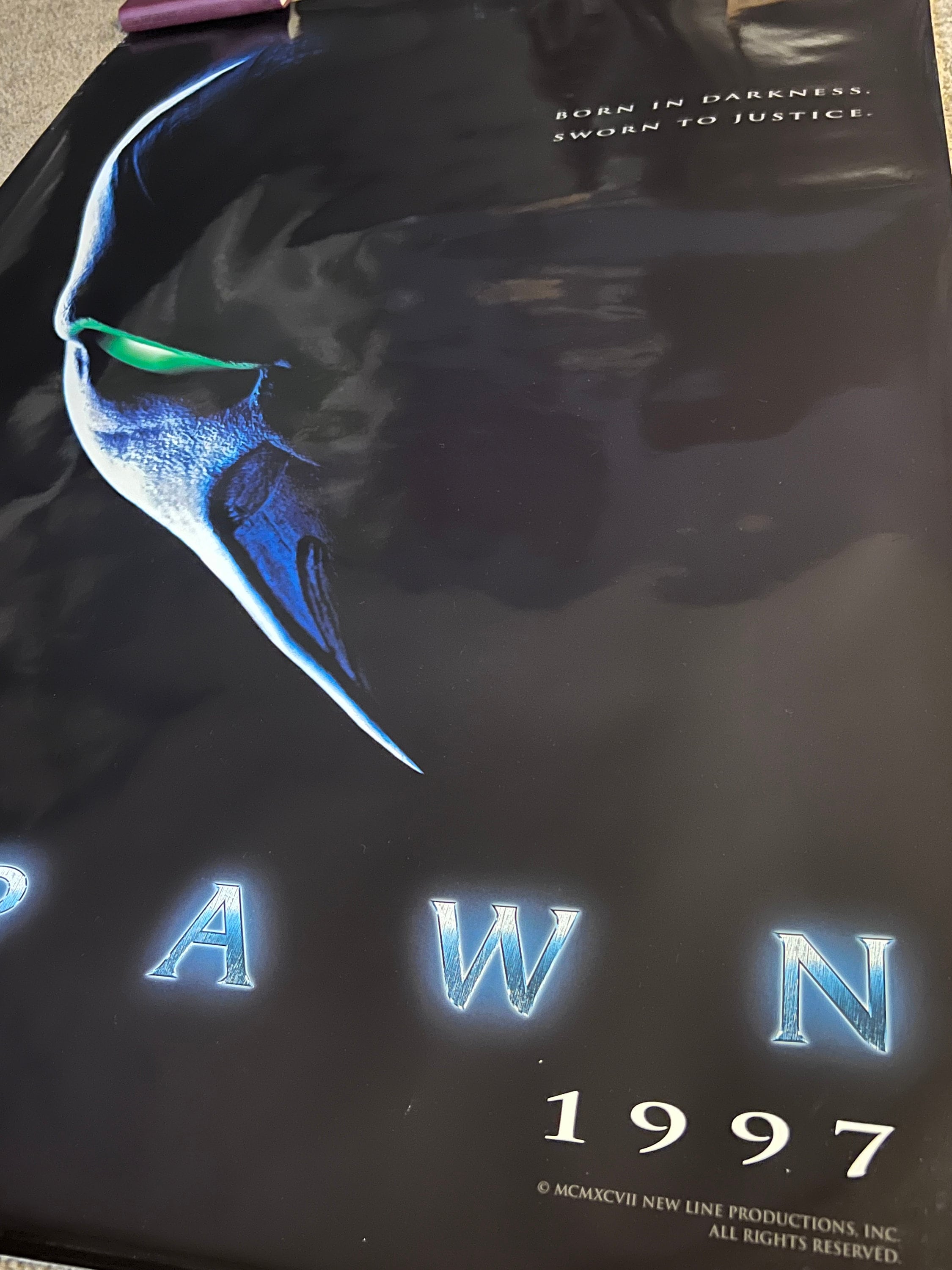 Original Spawn Movie Poster 1997 - Etsy