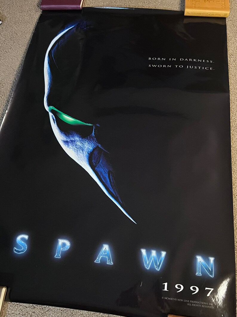Original Spawn Movie Poster 1997 - Etsy