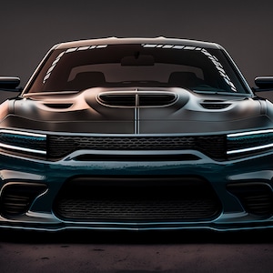 Unique Concept Dodge Charger Digital Art for Poster Style Digital Car ...