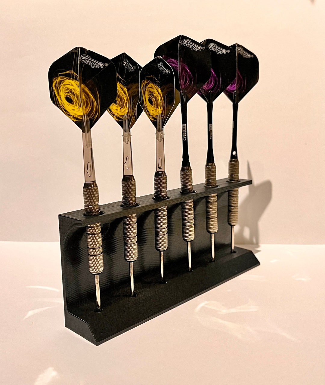 6-dart Display Stand | Sleek 3D Printed Dart Holder for Two Sets ...
