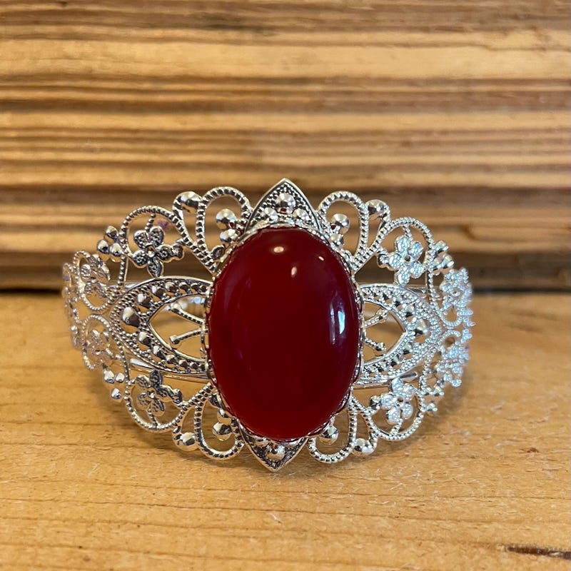 Red Jade Bracelet - Etsy