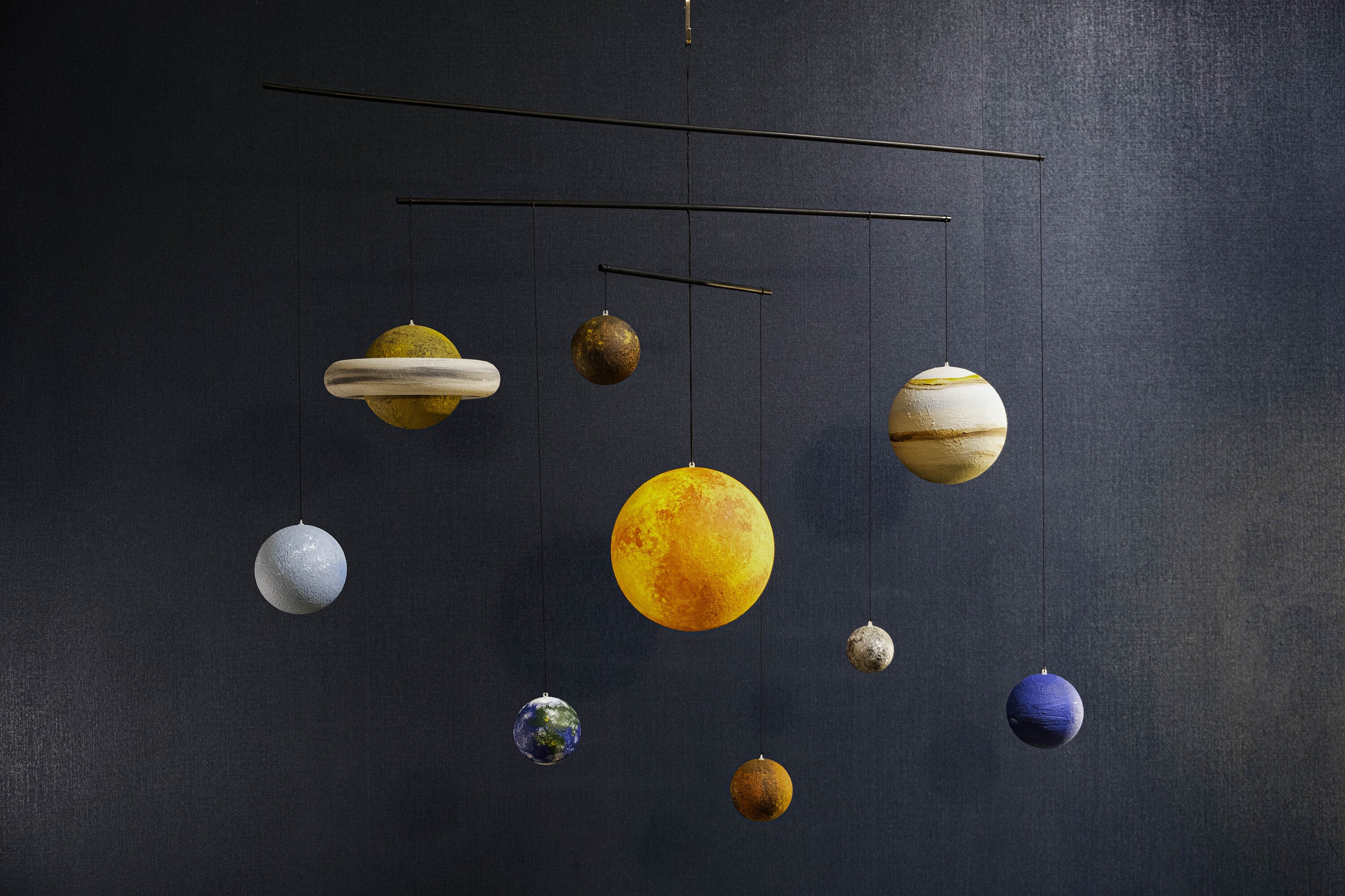 Exclusive Larger Solar System Planet Mobile, Hanging Sun and Planets ...