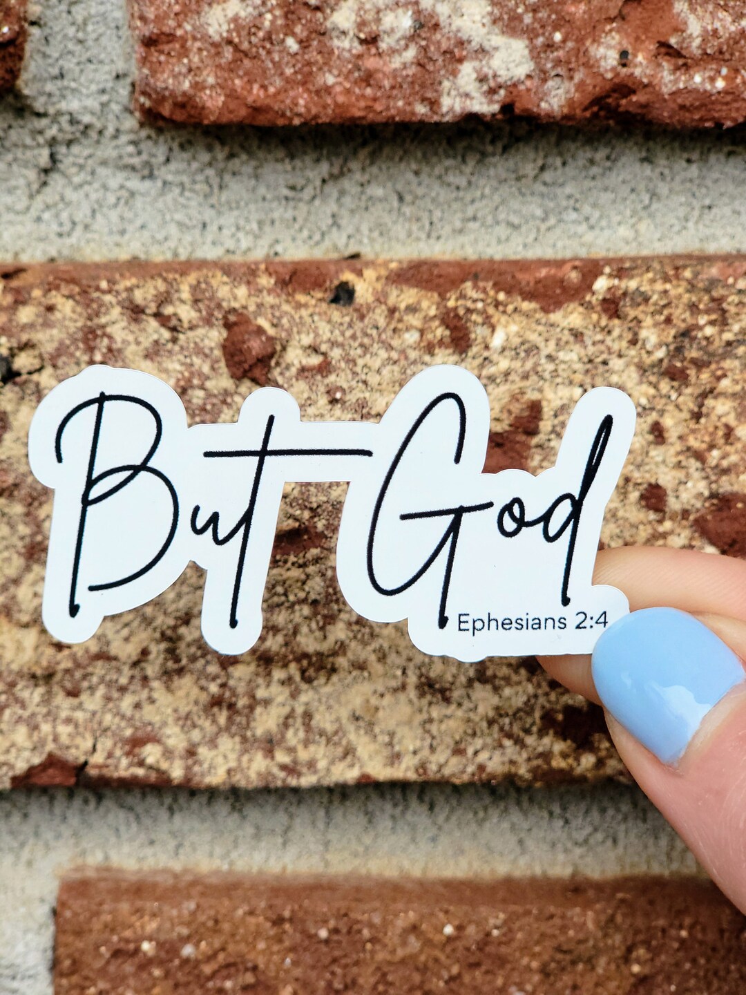 But God Sticker - Etsy
