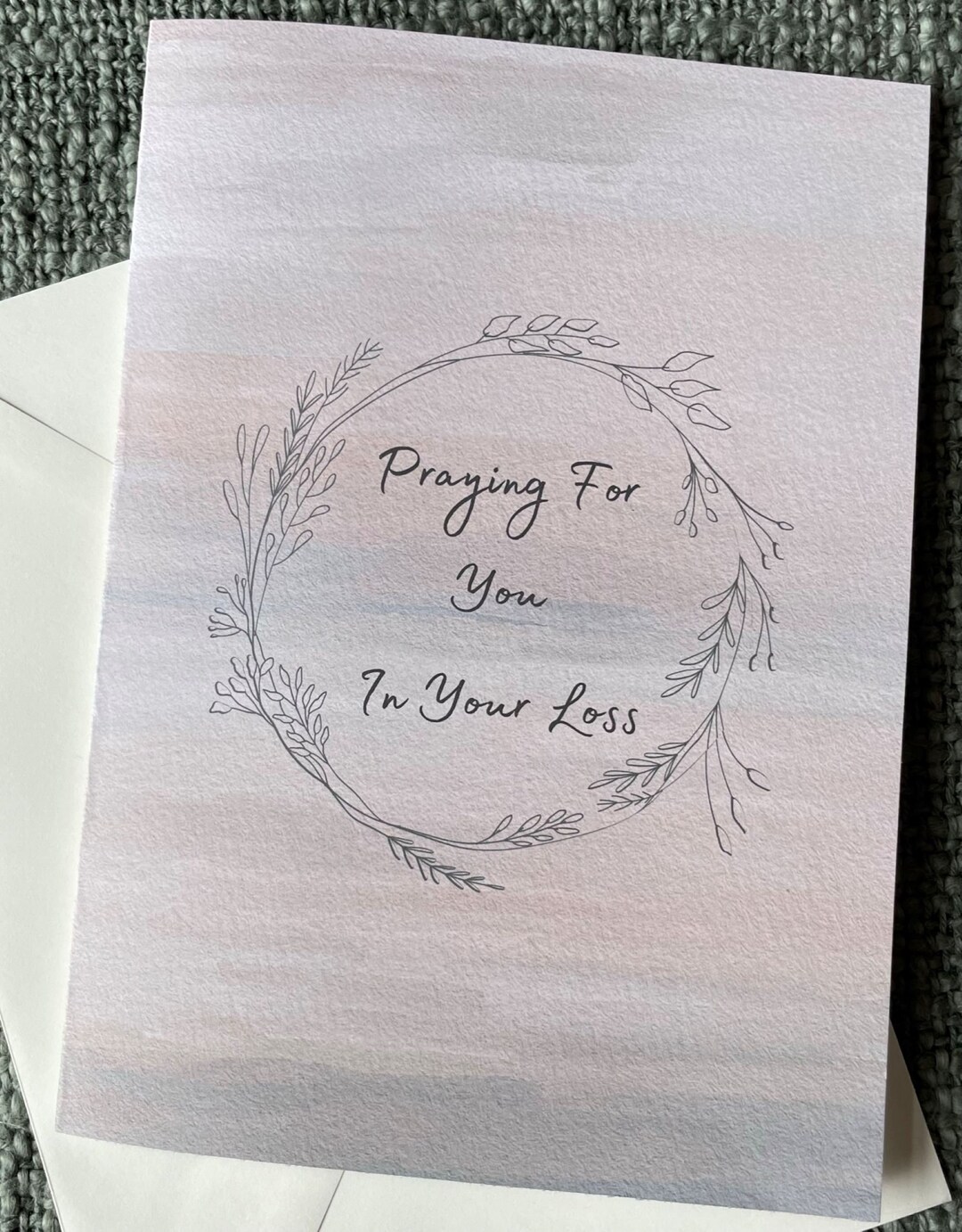 Sympathy Cards Sympathy Card Sympathy Loss Handmade Sympathy Card ...