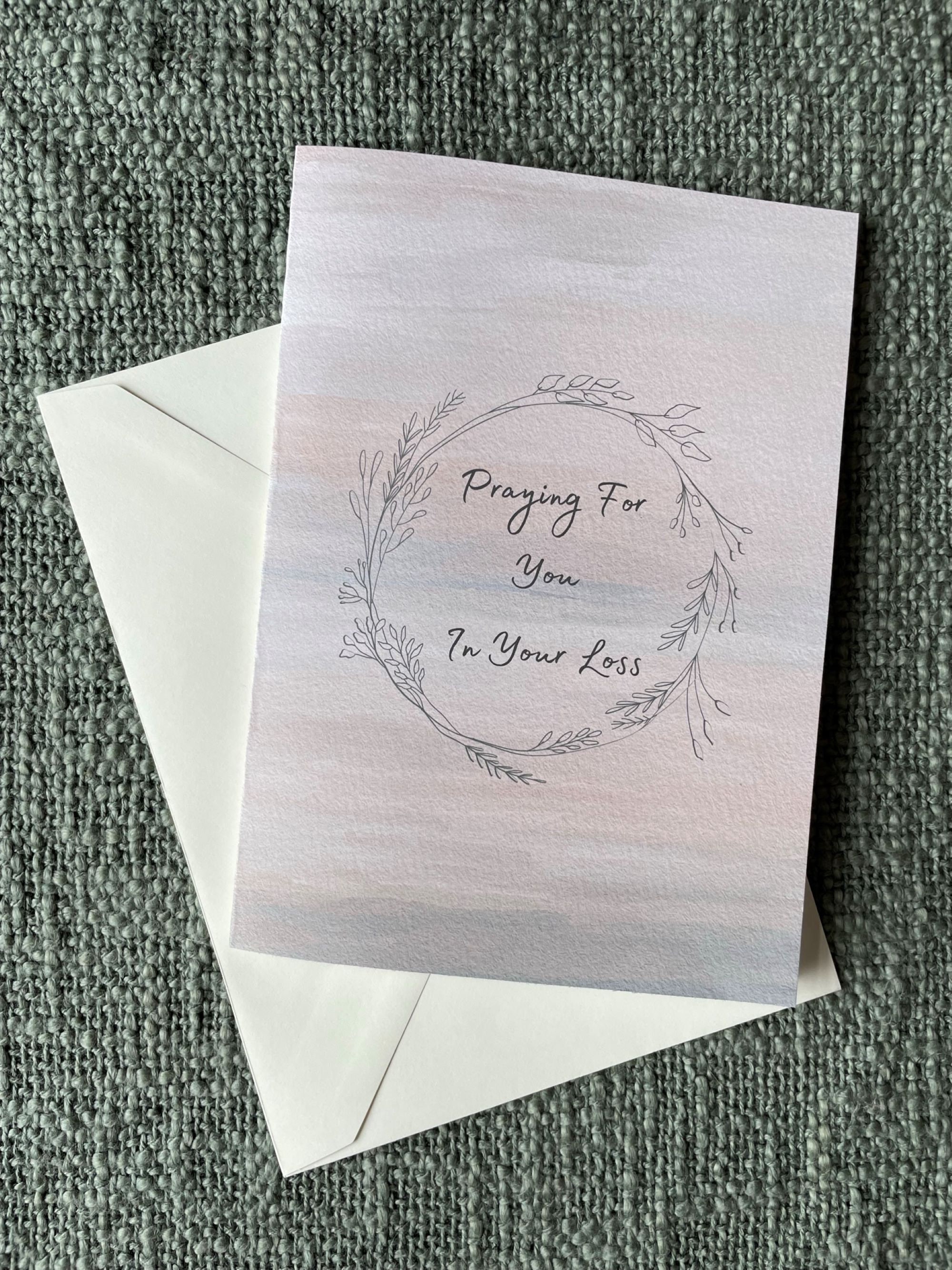 Sympathy Cards Sympathy Card Sympathy Loss Handmade Sympathy Card ...