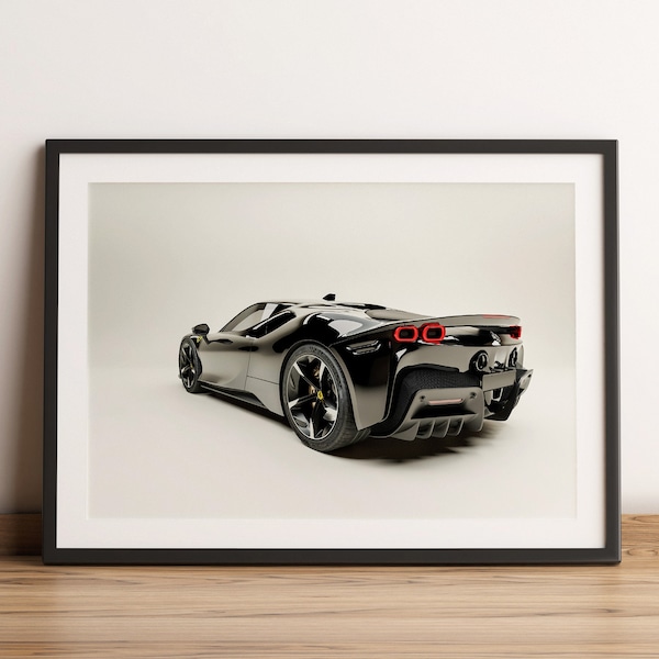 Ferrari Sf90 Poster - Etsy