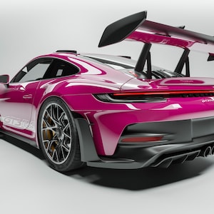 Porsche 911 (992) GT3 RS Ruby Star Poster Print, Digital Image - Etsy ...