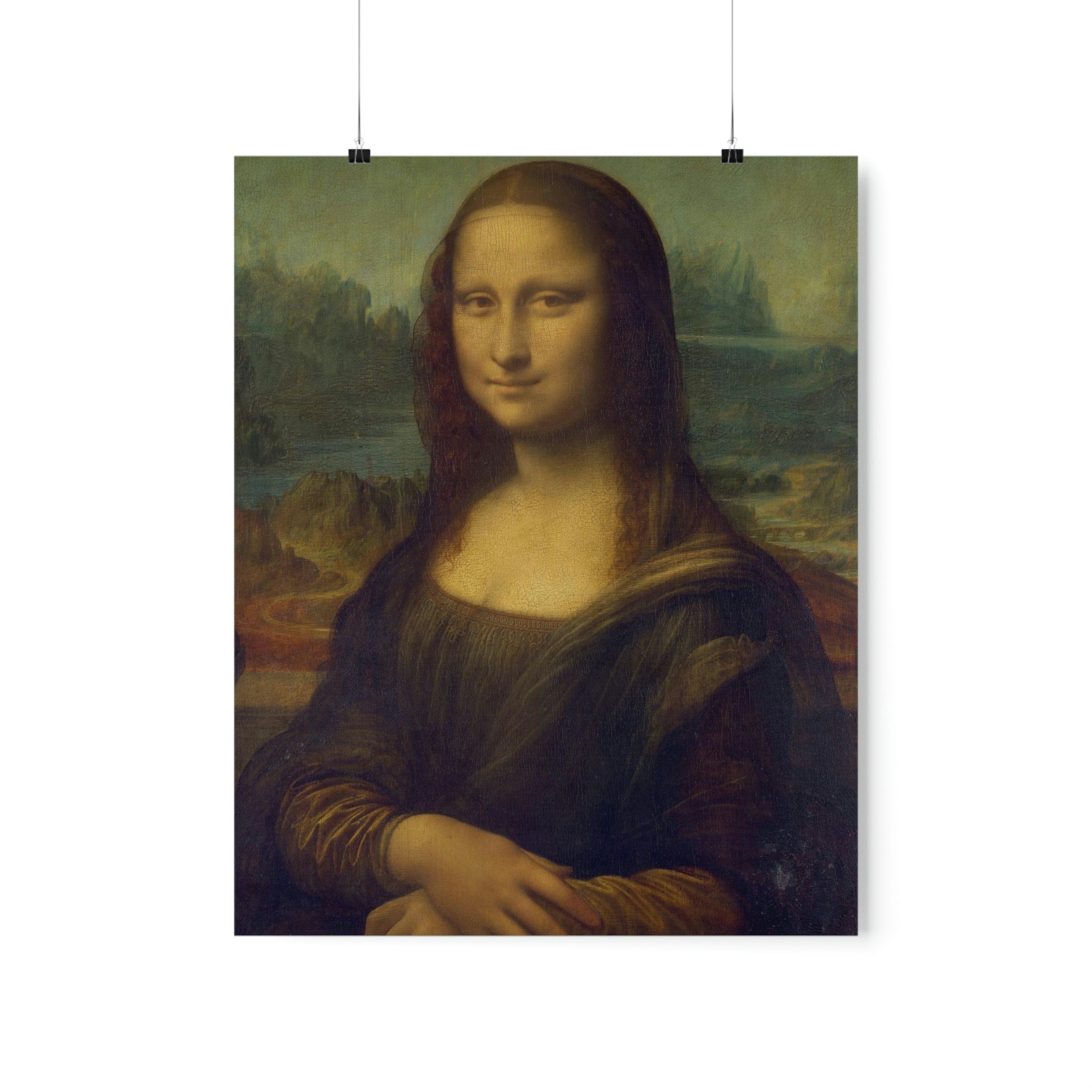 Mona Lisa Art Print, Leonardo Da Vinci, Renaissance, ROLLED - Etsy