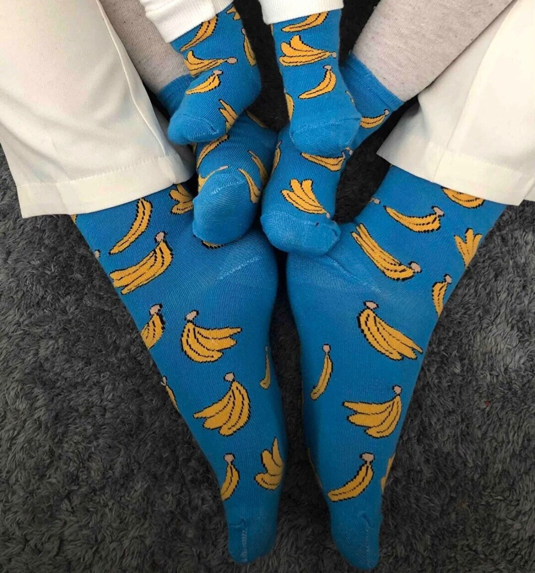 FAMILY SOCKS PARTNER LOOK, Mom Dad Baby Family Socks, Partner Baby ...