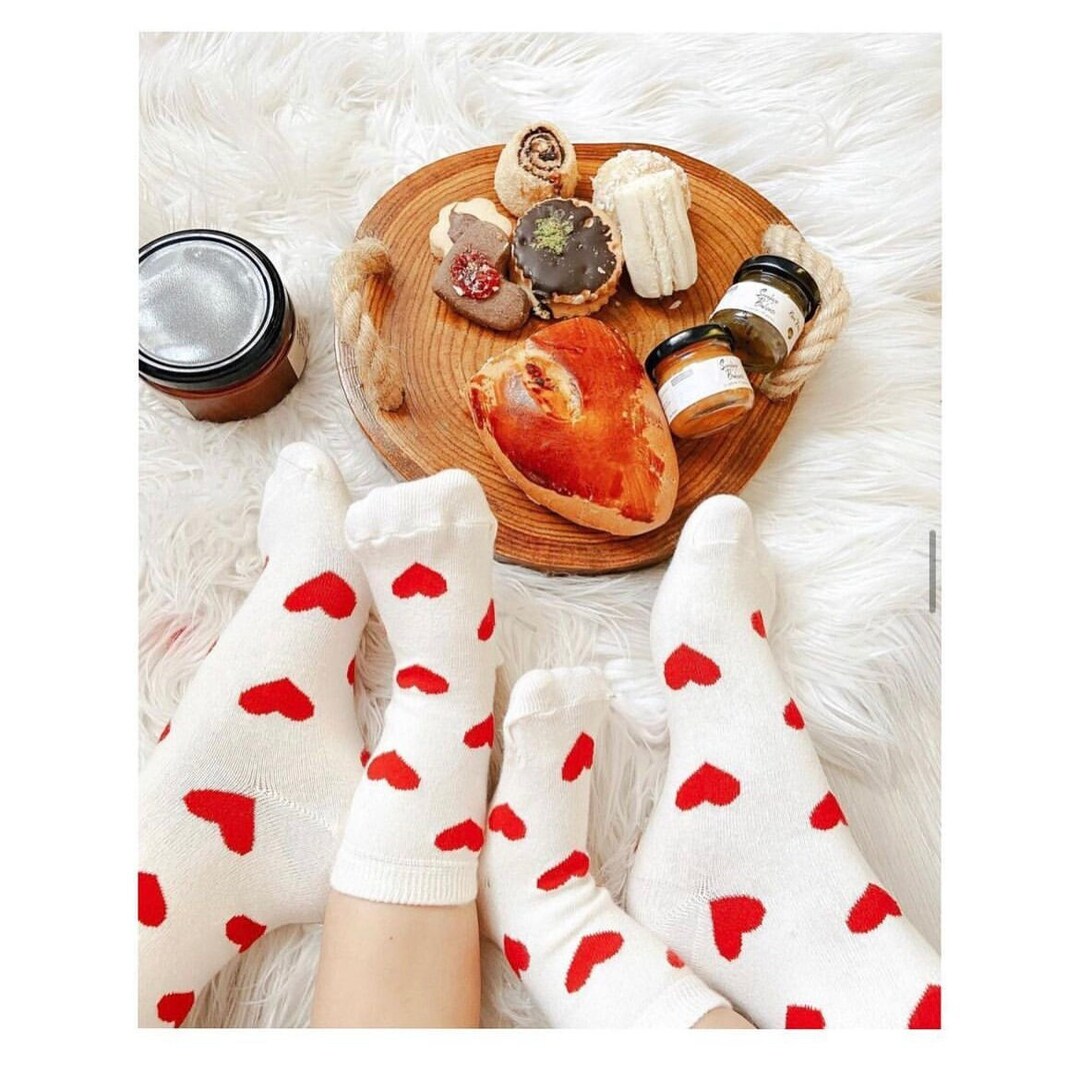 MAMA PAPA BABY Family Socks, Mother Father Child Partner Look Socks Set ...