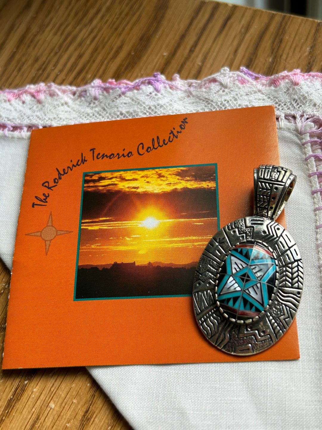 Vintage Southwestern Sterling Carolyn Pollack Roderick Tenorio Native ...