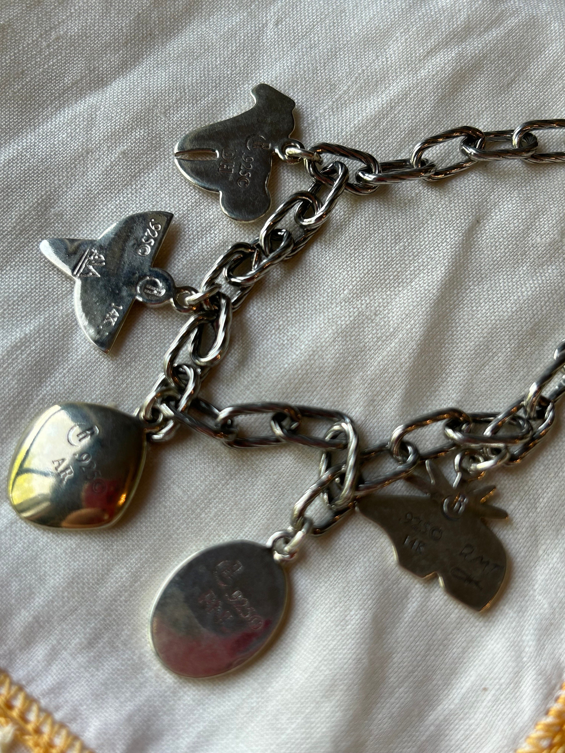 Carolyn Pollack Relios Vintage Native Desinger Collabortive Charm ...