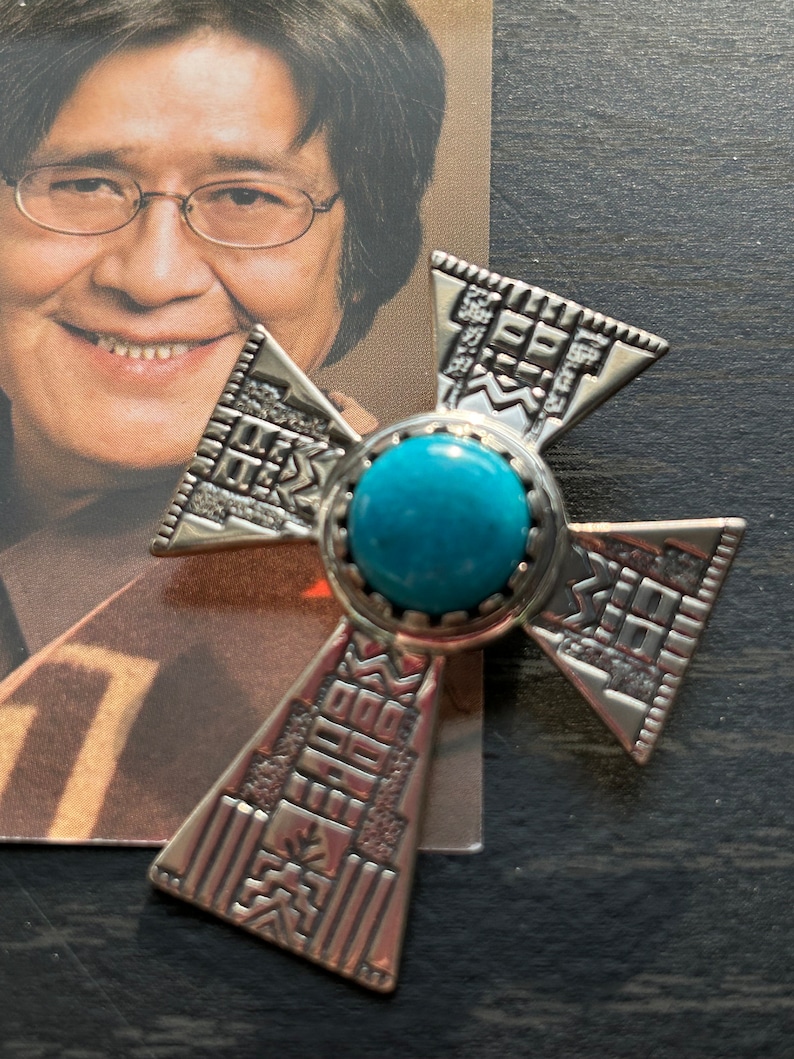 Carolyn Pollack Roderick Tenorio Native American Sterling Silver Gentle ...