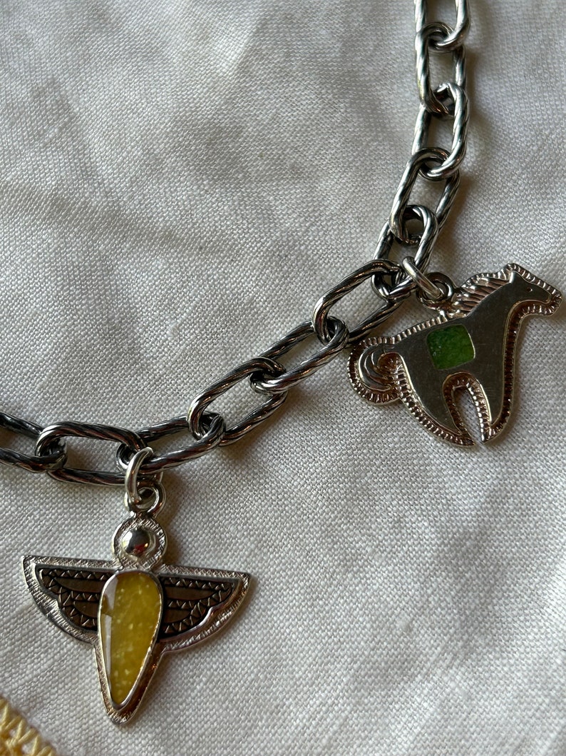 Carolyn Pollack Relios Vintage Native Desinger Collabortive Charm ...