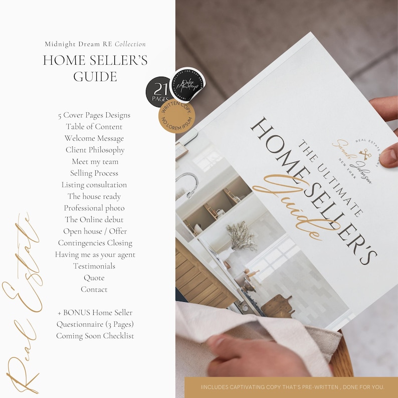 RE Buyer Presentation and Seller Listing Presentation Template ...