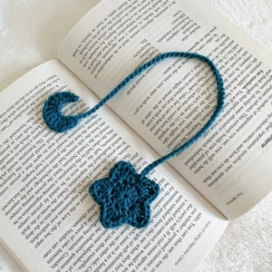 Crochet PATTERN - Star and Moon Bookmark - Easy With Detailed Photos ...