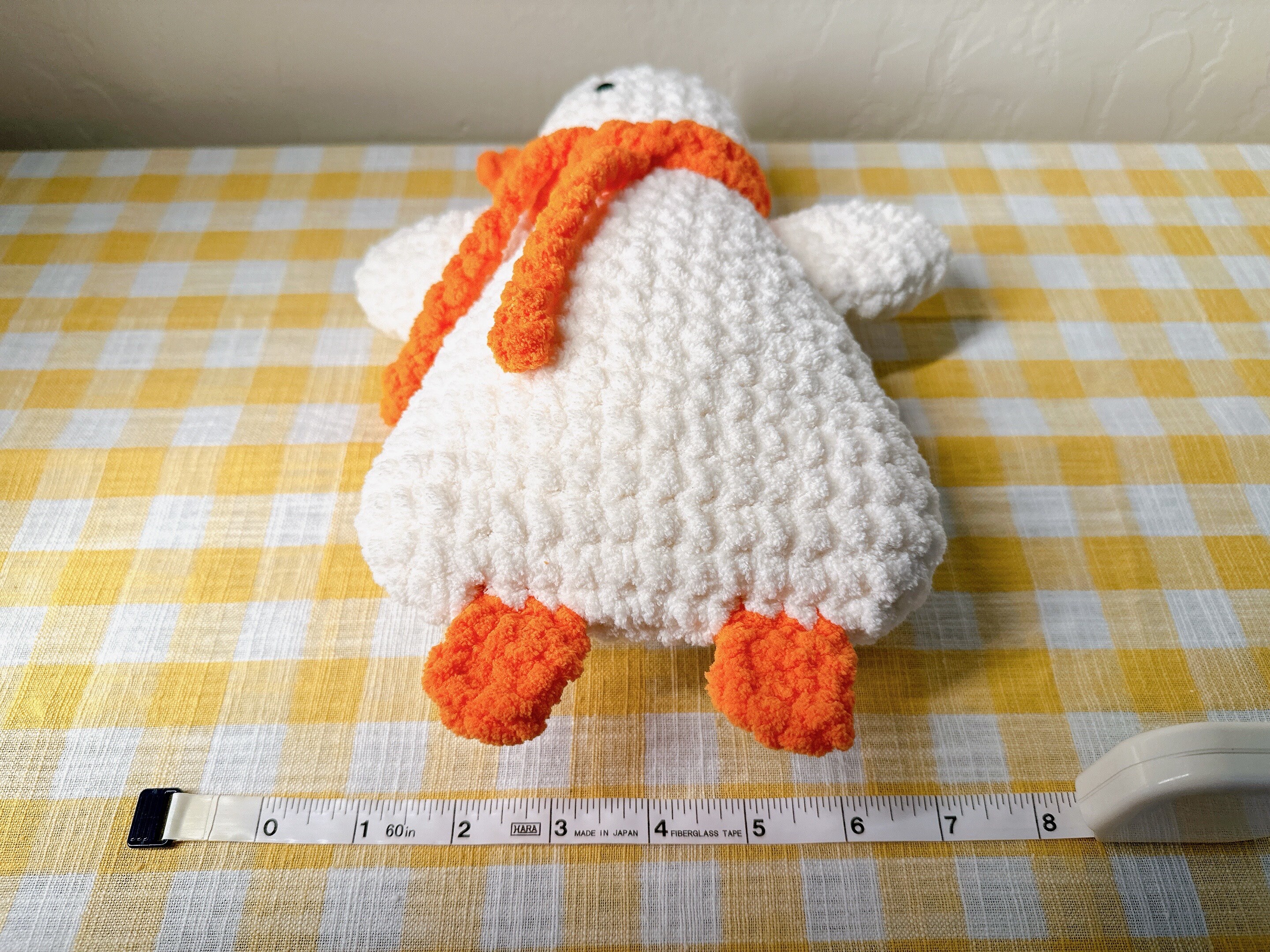 DUCK Crochet PATTERN - Scarf DUCK Plushie - Amigurumi Toy - Detailed ...