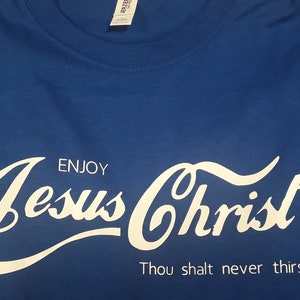 Jesus Christ in Coca Cola Font - Etsy
