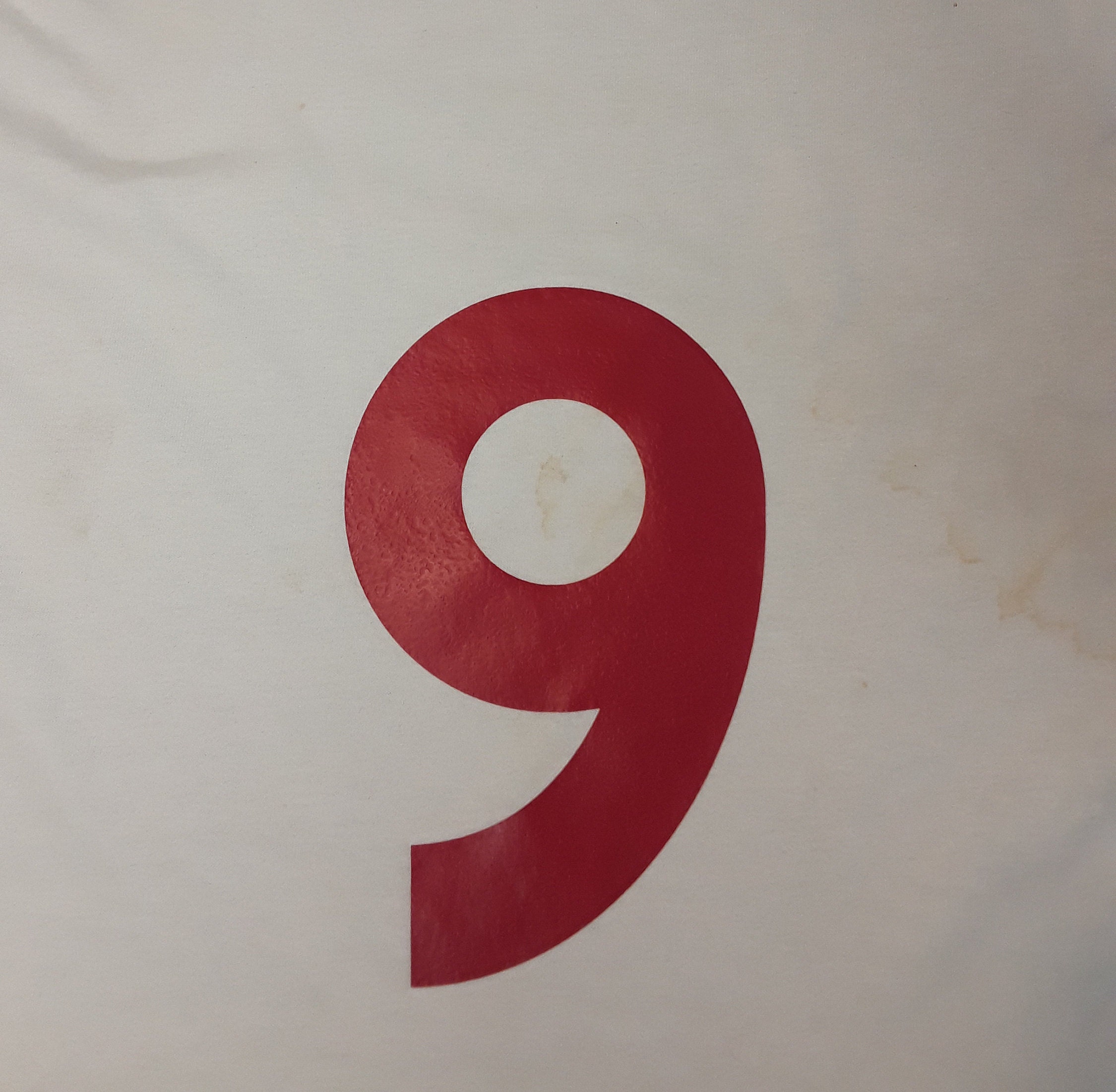 8" Custom Number- HTV- Iron On - Etsy