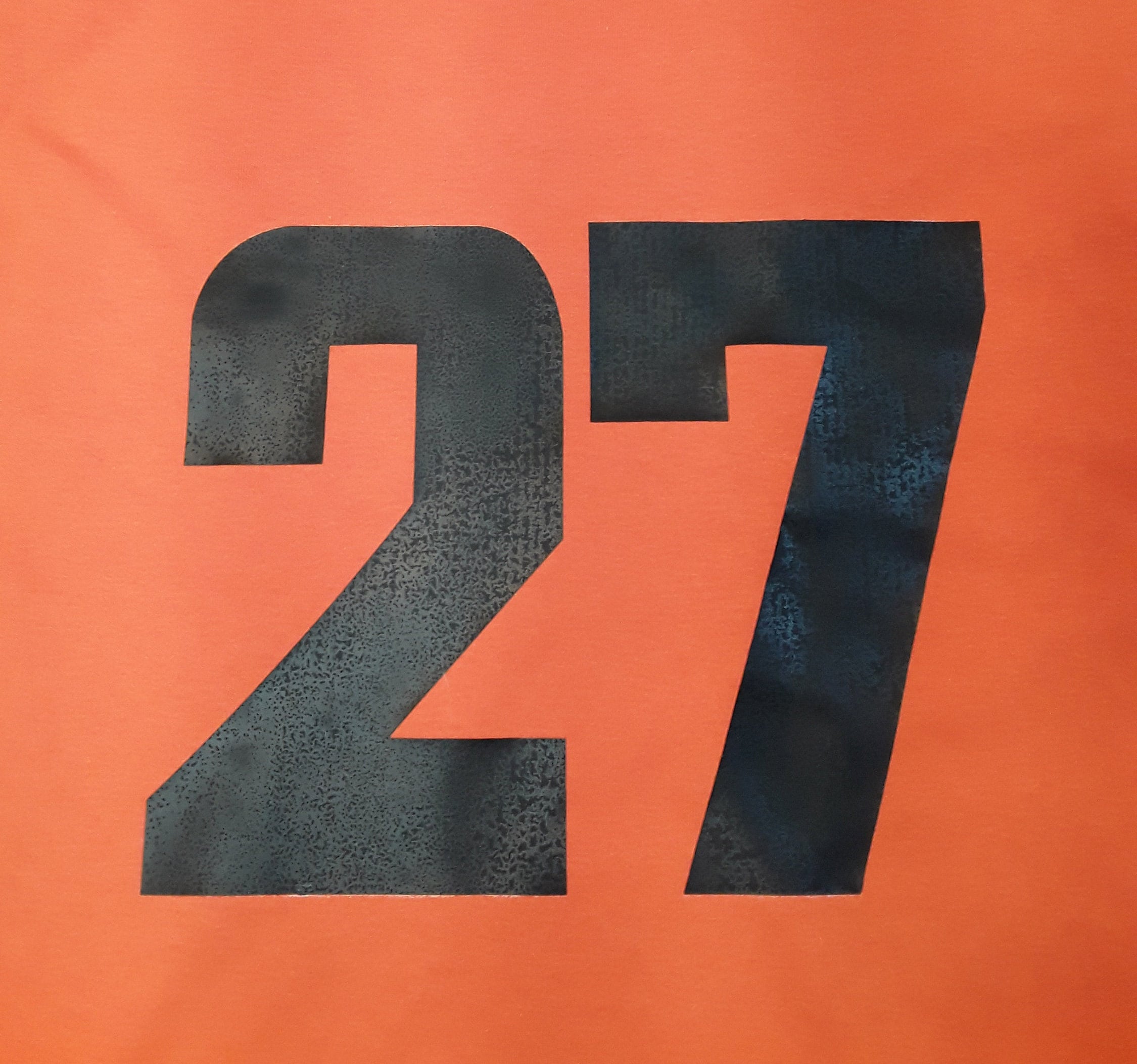 8" Custom Number- HTV- Iron On - Etsy