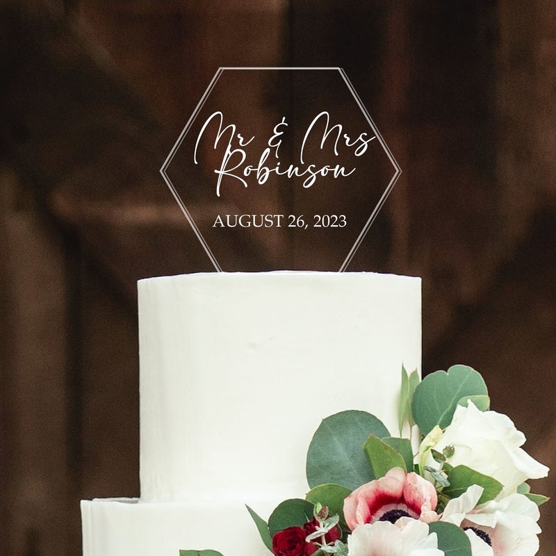 Elegant Cake Toppers - Etsy