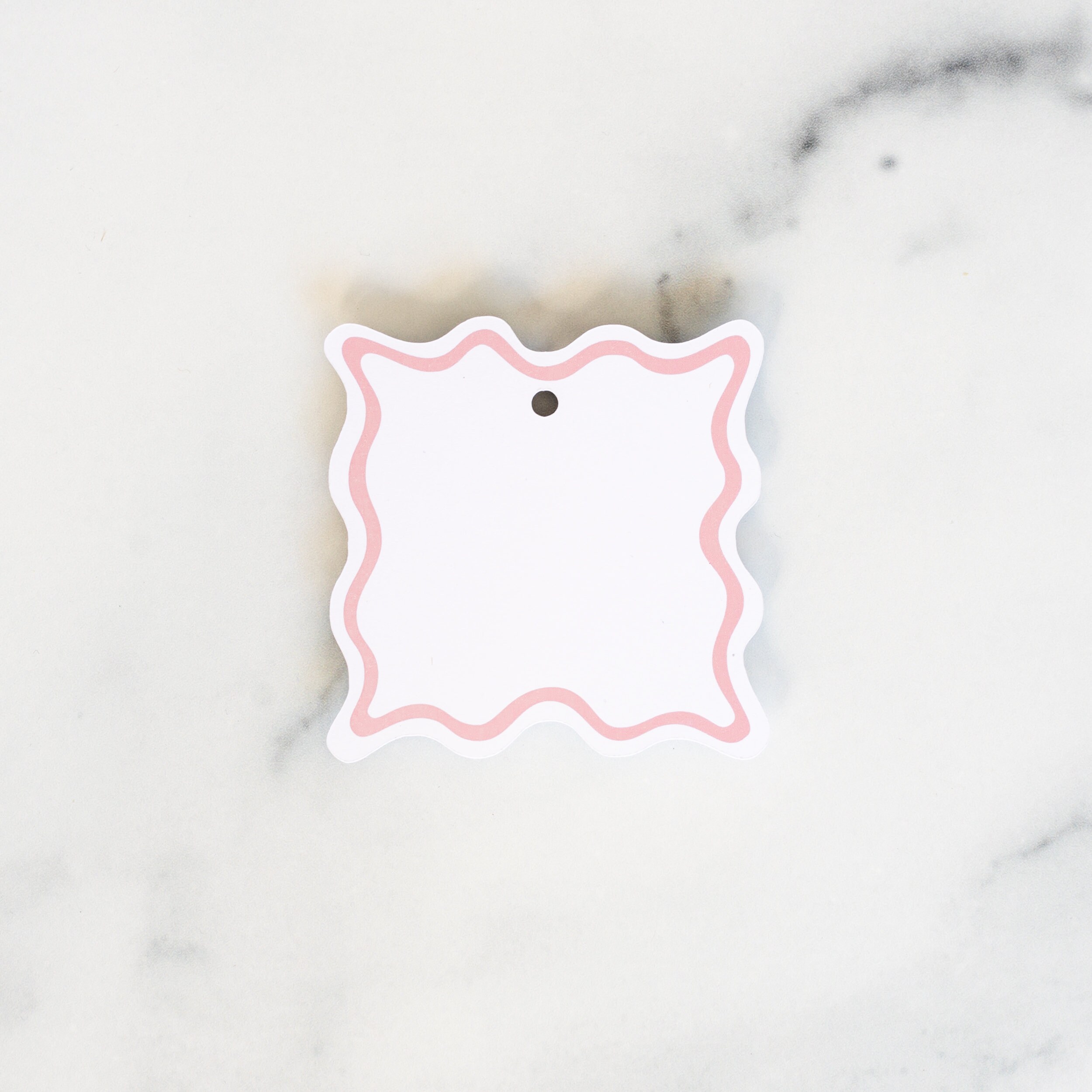 Ballet Pink Gift Tags, Wavy Scalloped Edge, Set of 15 - Etsy
