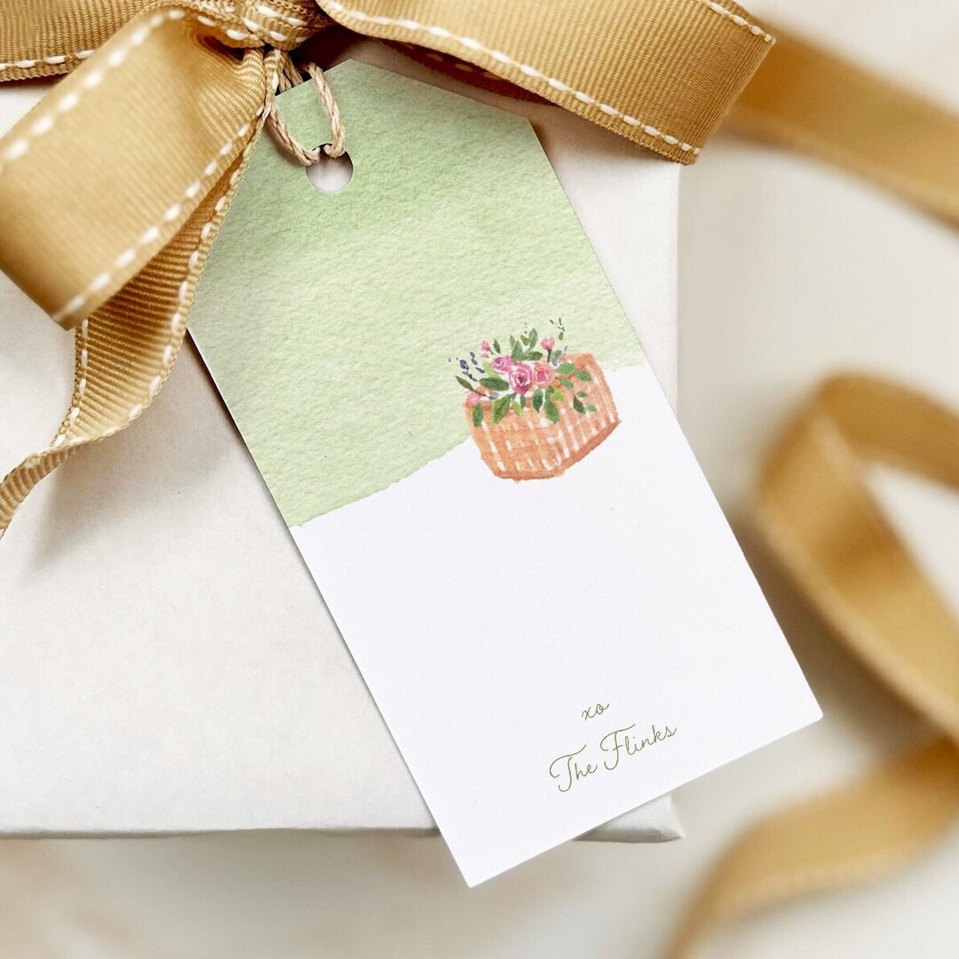 Custom Gift Tags Personalized Gift Tags Family Gift Tags Printed Gift ...