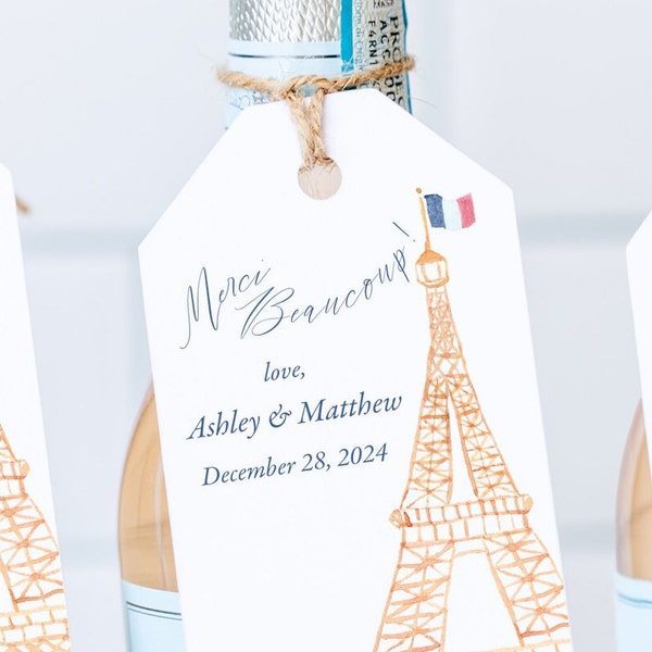 Paris Tags - Etsy