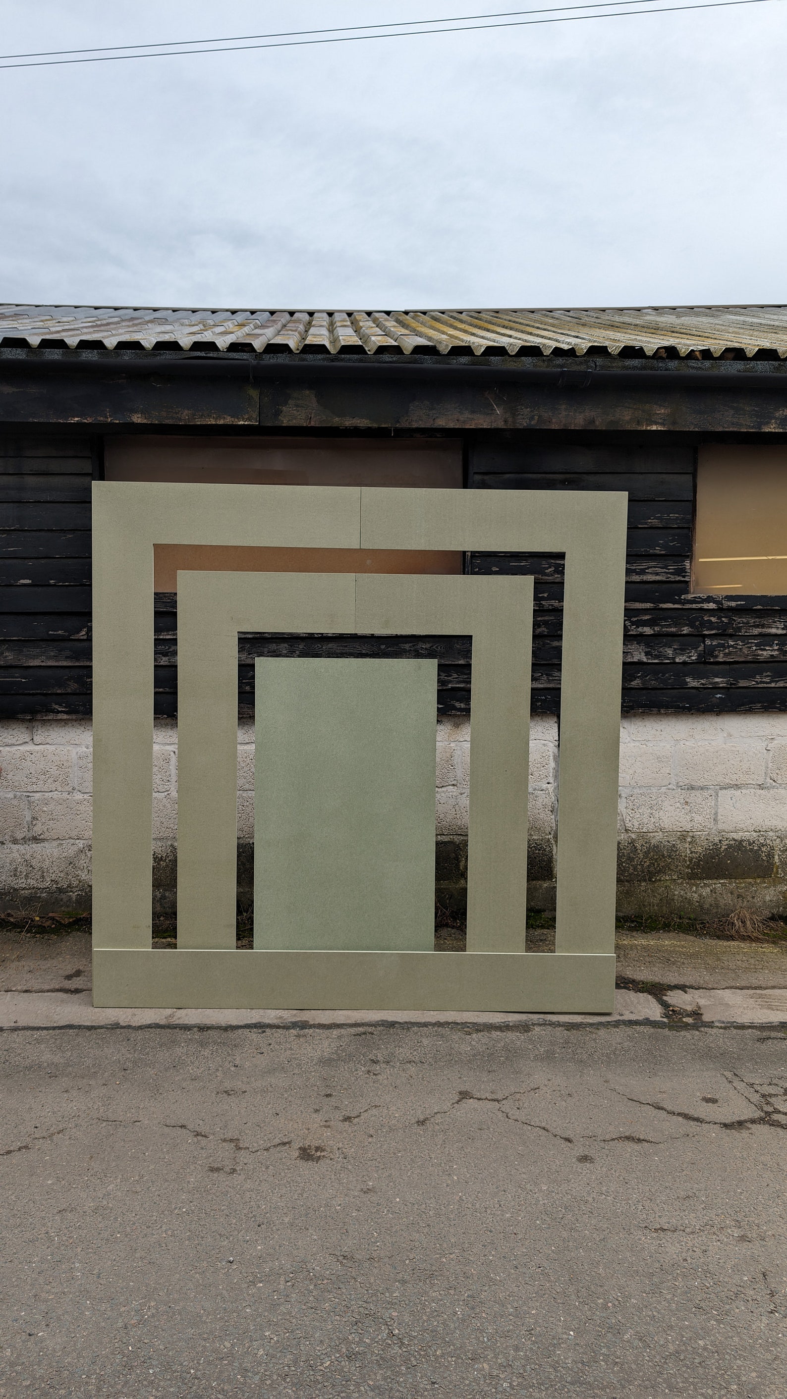 Frame Set of 4 Backdrop / MDF Backdrop - Etsy UK