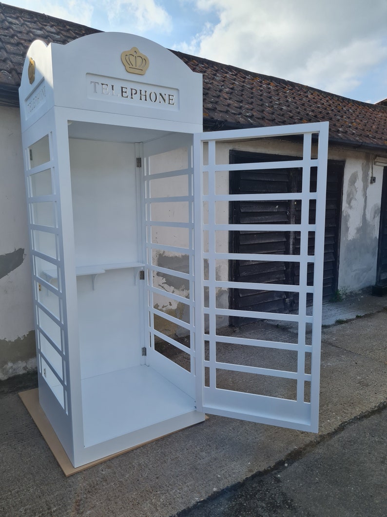Telephone Box Mdf - Etsy UK