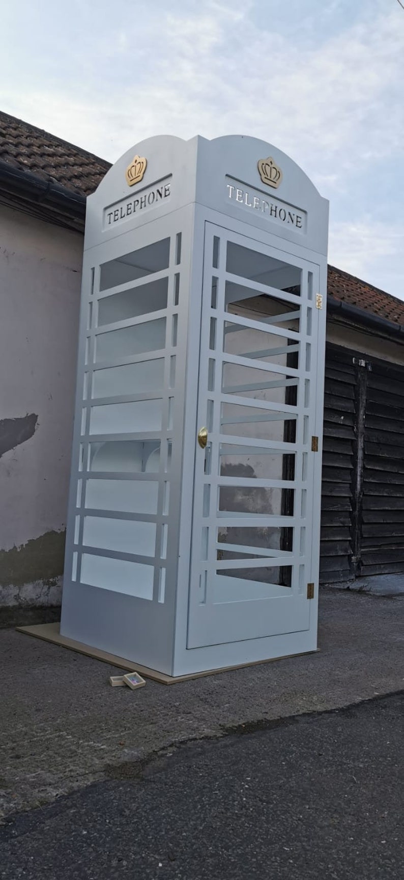 Telephone Box Mdf - Etsy UK