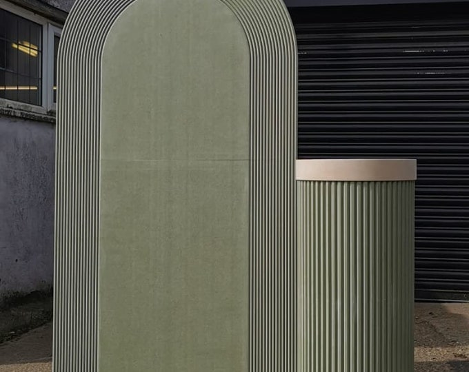 Set of 2 MDF Plinth & Sailboard: Party Display Stands - Etsy UK