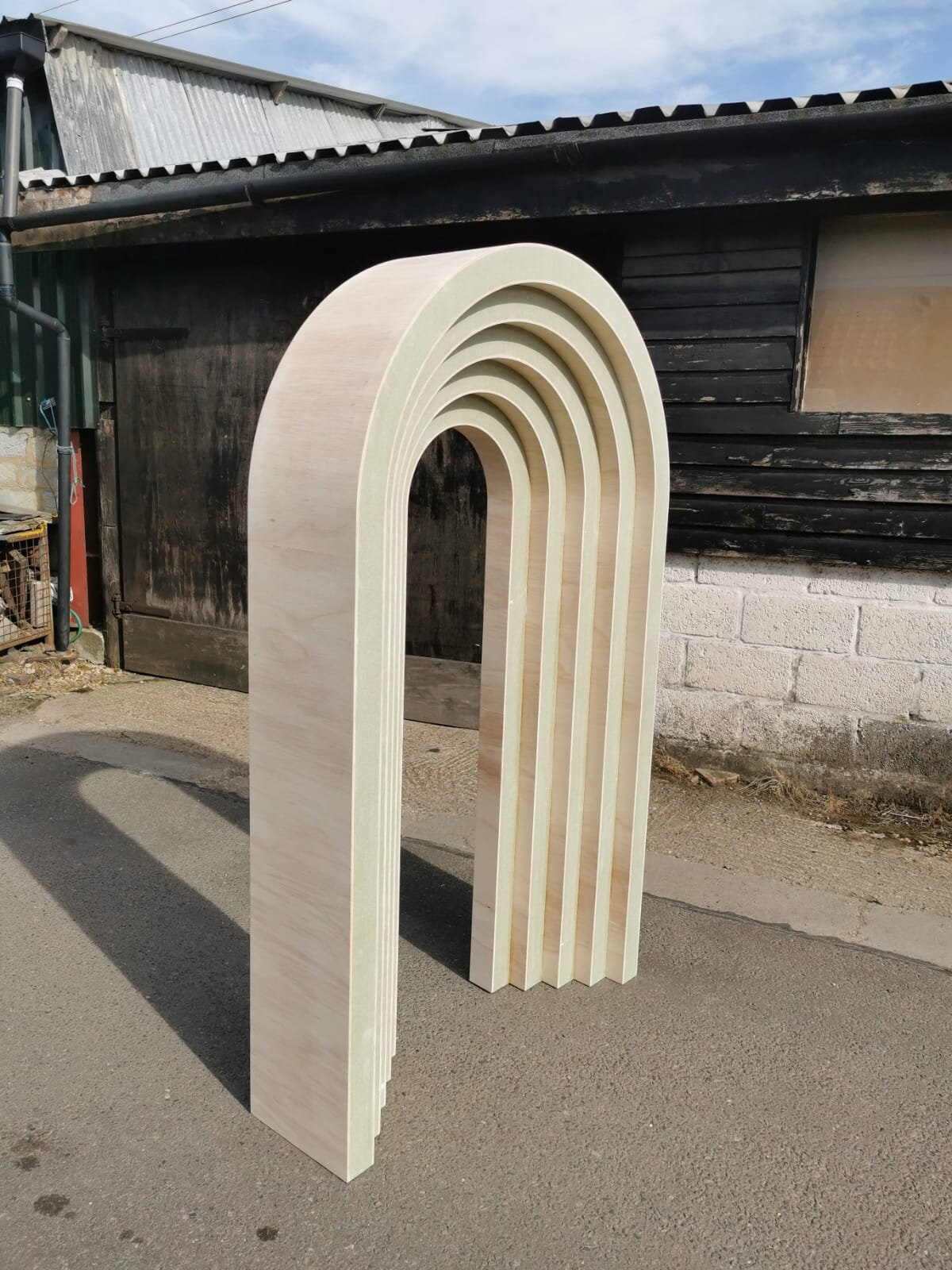 3D Rainbow Arch / Layers Arch Backdrop - Etsy UK