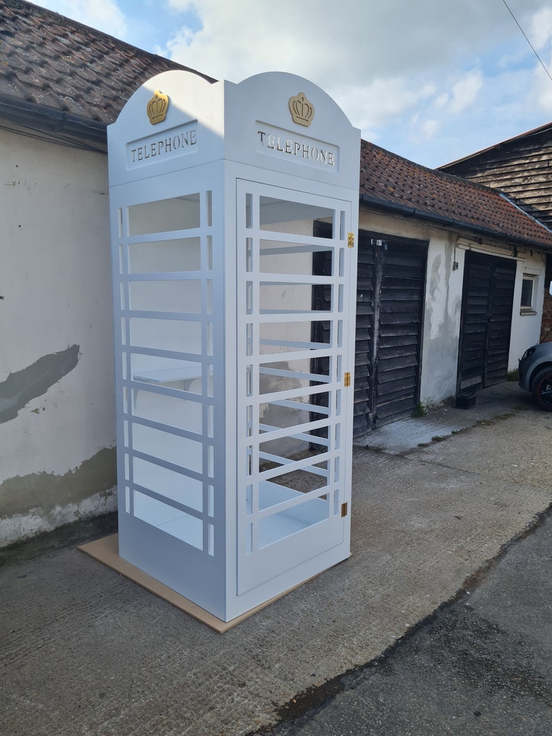 Telephone Box Mdf - Etsy UK