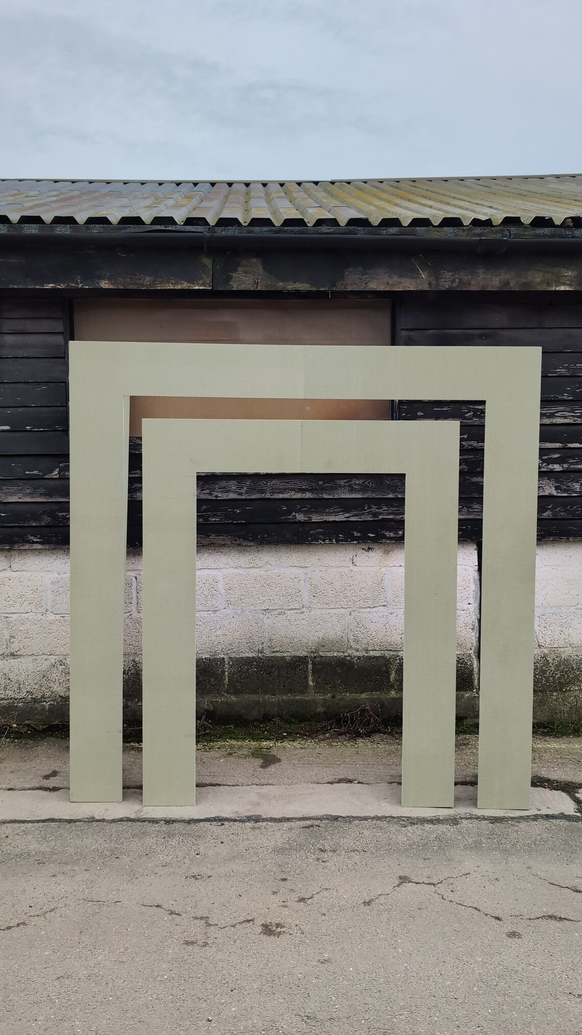 Frame Set of 4 Backdrop / MDF Backdrop - Etsy UK